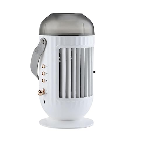 Ac Unit Portable - 400ml water tank Personal Small Air Conditioner - Portable Air Conditioners powerful 3 speeds, 2 Mist Modes | Camping Air Conditioner for Small Room,Office