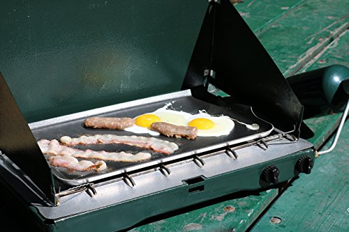 Coghlan's Two Burner Non-Stick Camp Griddle, 16.5 x 10-Inches Black & 9961 Multi-Spice, Multicolor