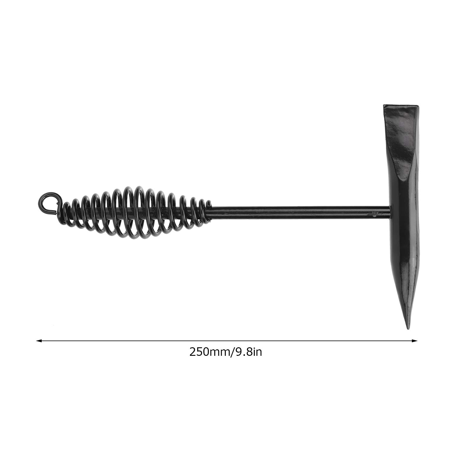 2pcs Welders Chipping Hammer Electric Industrial Chipping Hammer 250mm Spring Handle Weld Slag Spatter Removal Tool Welding Hammers