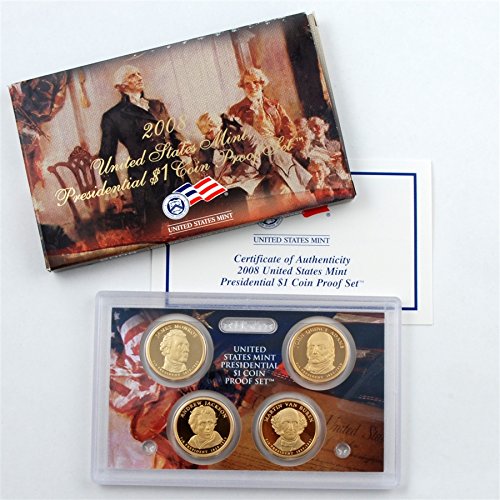 2008 S US MINT Presidential Proof Set Comes in original Packaging From the US Mint Proof