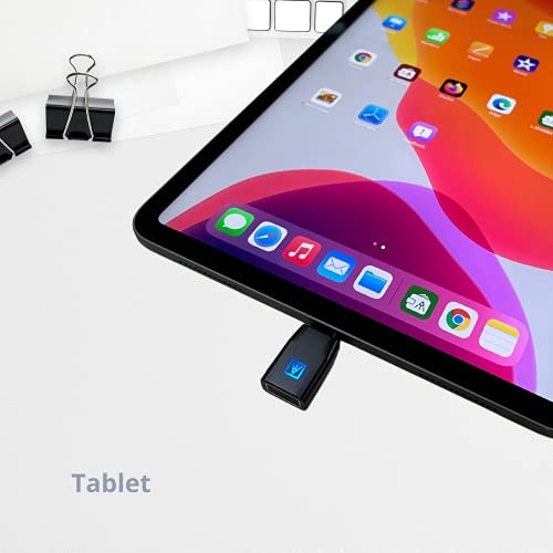 AUTHENTREND ATKey.Pro - FIDO2 Certified Security Key, USB Fingerprint authentication USB-C Ports, Protect Online Accounts : Windows, Linux, Mac OS, Google, Bank of America, Facebook, Twitter, Apple