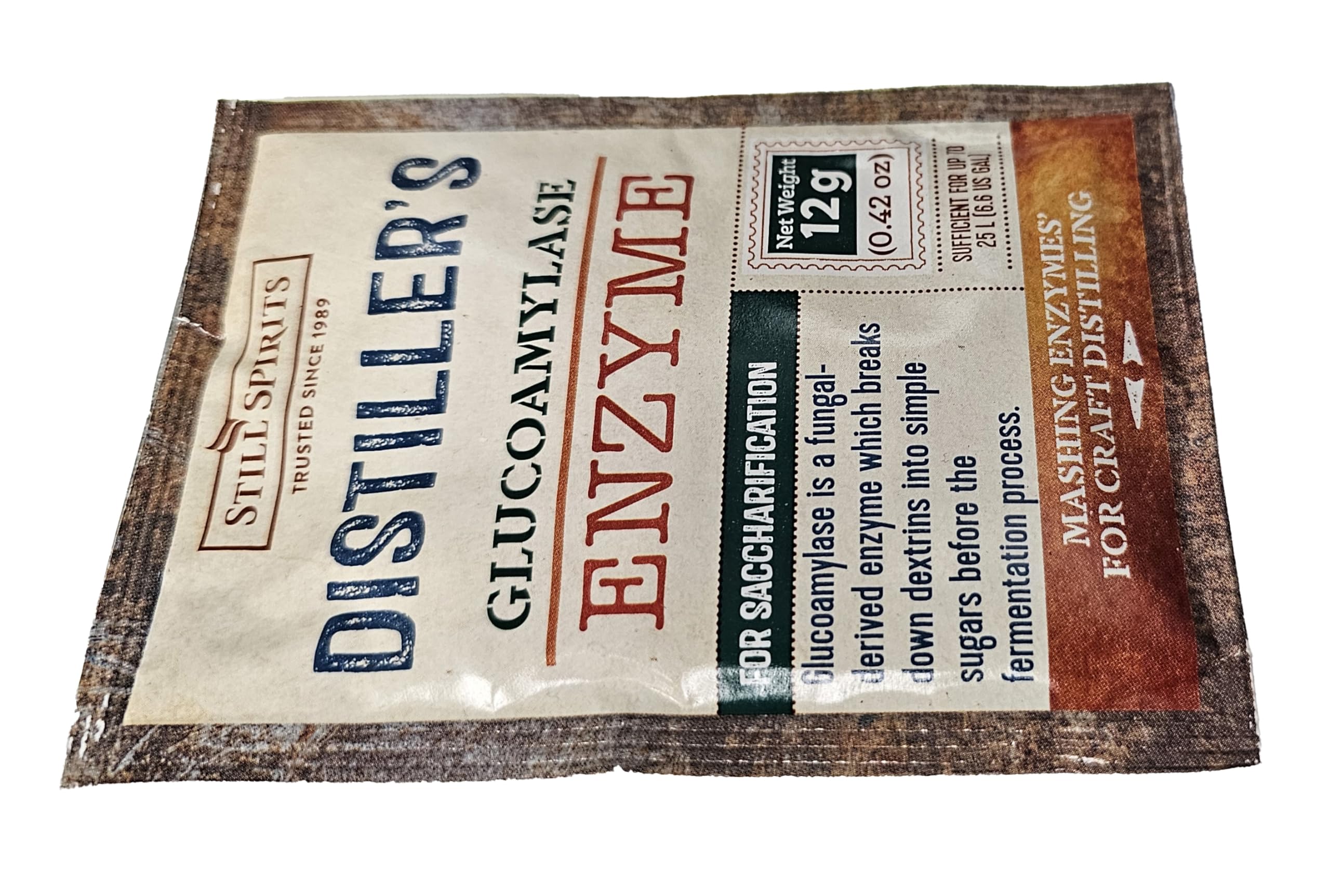 2x Still Spirits Distillers Glucoamylase Enzyme 12g for 25L Gluco-Amylase