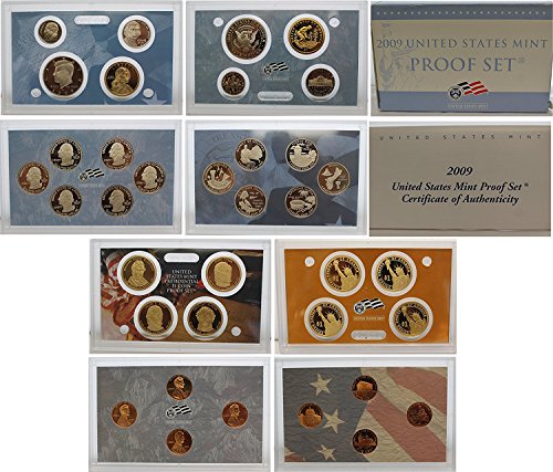 2009 S U.S. Mint Proof Set - 18 Coins - OGP Superb Gem Uncirculated
