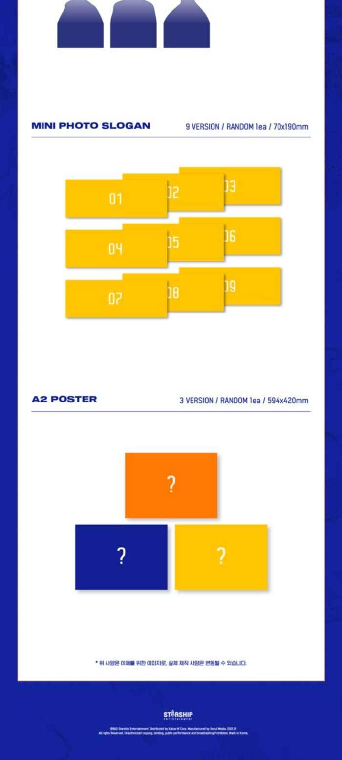 Cravity Season3. Hideout: Be Our Voice Version.2 CD+132p PhotoBook+1p Sticker+1p Polaroid+Tracking Kpop Sealed