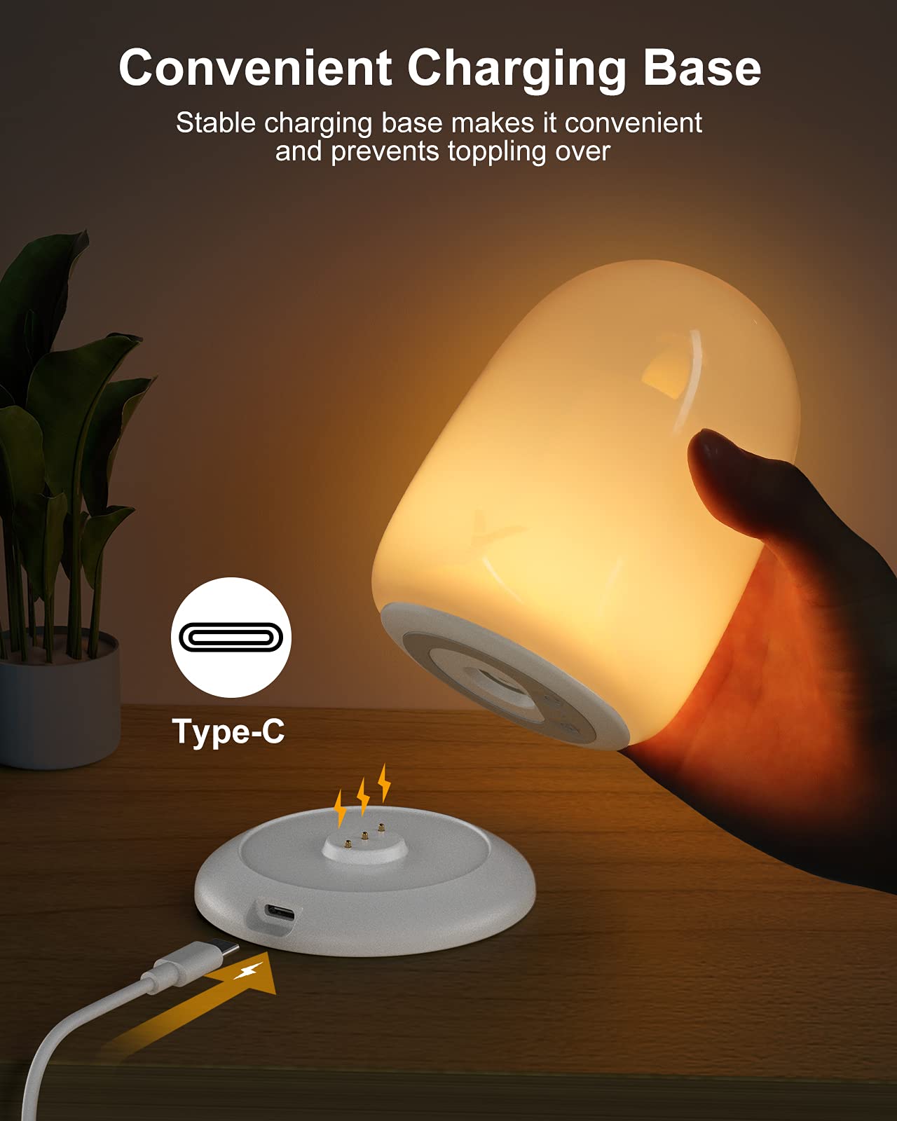 Night Light for Kids, VEYFIY Nursery Night Light with Touch Control & 1H Timer,Portable Baby Nursery Light with Charging Pad,4 LED Light Modes Rechargeable Night Lamp for Kids Room,Bedroom,Up to 100H…