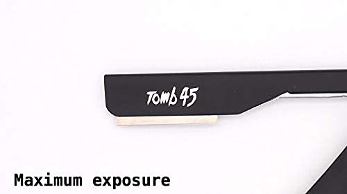 Tomb45 Triple Cartridge Shaving Kit (Triple Cartridge Razor Handle PLUS 2 Shave Gels)