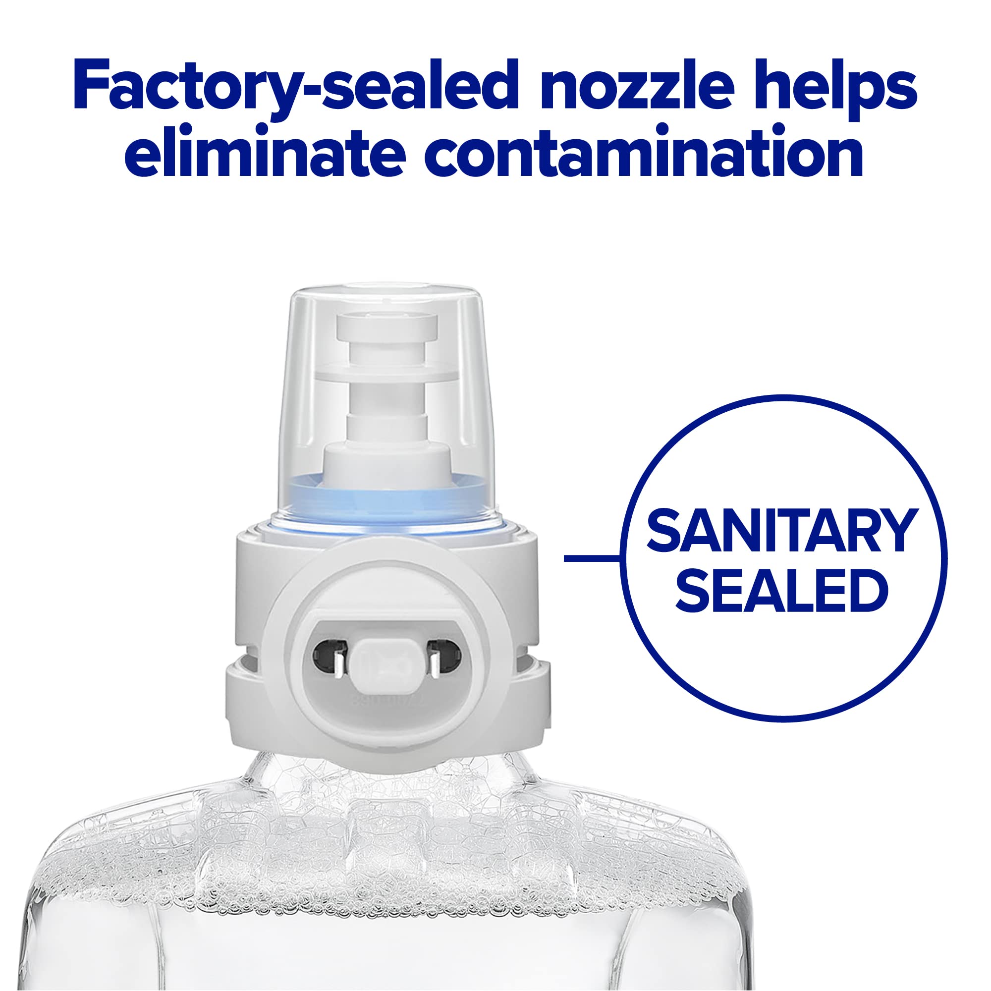 PURELL Brand HEALTHY SOAP Mild Foam CS6 Starter Kit, 1-1200 mL Brand Healthy SOAP Mild Foam Refill + 1 CS6 Graphite Automatic Soap Dispenser (Pack of 1) – 6574-1G - Manufactured by GOJO, Inc.