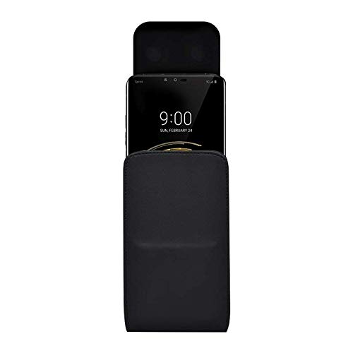 PU Leather Swivel Clip Case Cell Phone Holster Rotating Belt Clip Pouch Holder For Samsung Galaxy A54 A53 5G A52 A33 S23+ S22+ S21 FE S20 Plus, iPhone 14 Plus 14 13 12 Pro Max, Pixel 7 6 Nord N200 N20