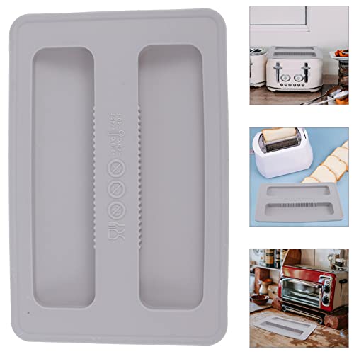 2 Slice Toaster Lid Toaster Cover 2 Slice, Bread Toaster Silicone Dust Cover Toaster Lid for Kitchen Coffee Shop Restaurant Toaster Appliance, Top Cover for Bread Machine