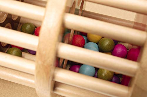 B. toys by Battat B. A-Maze Rain Rush Dexterity Toy β Classic Baby Rainmaker Toy β Development Natural Wooden Toys for Toddlers