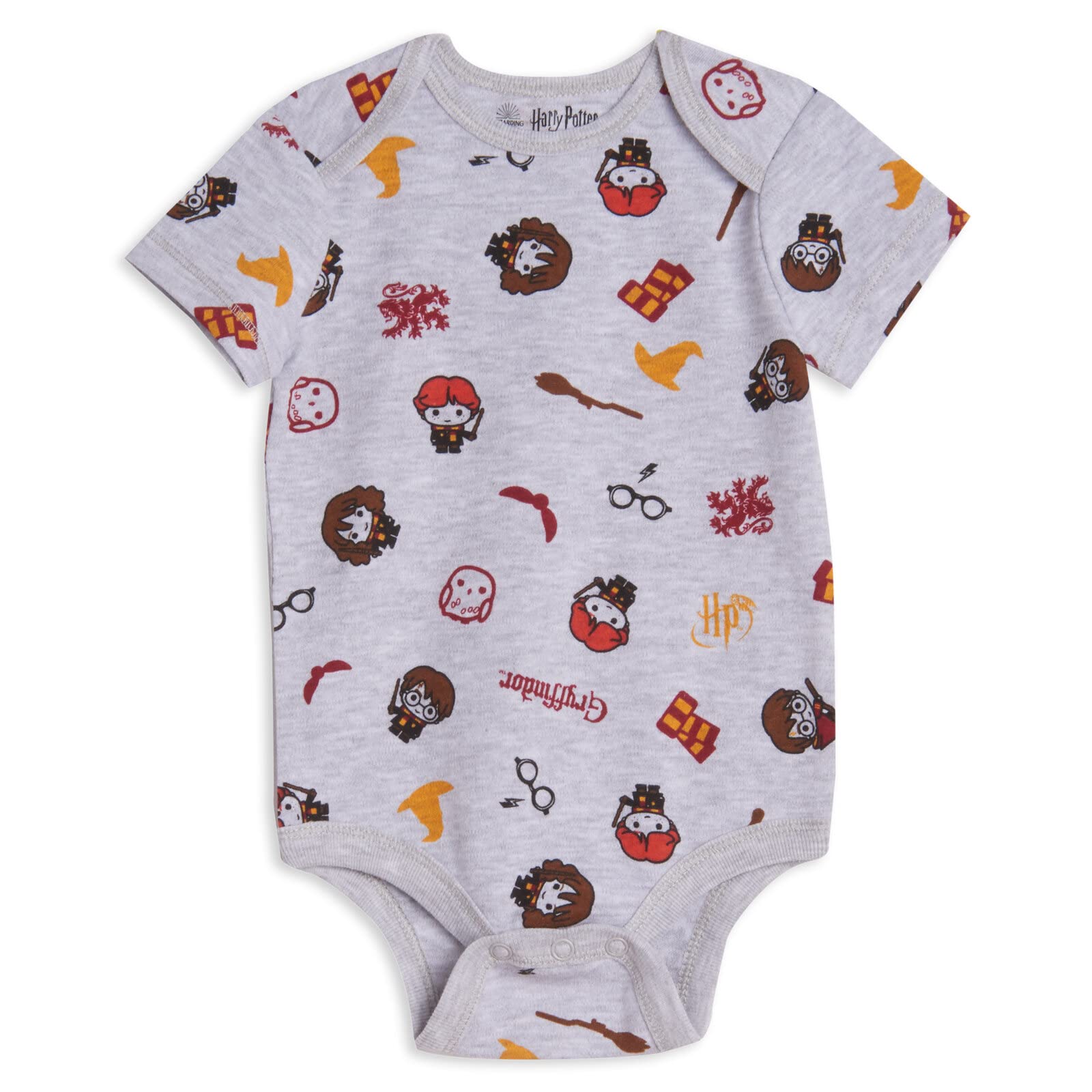 Harry Potter Baby Boys 4 Piece Layette Set: Bodysuit Tee Pants 18 Months