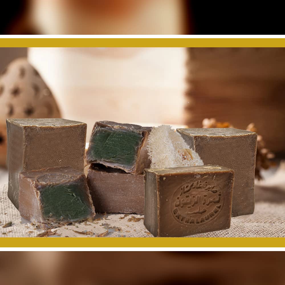 Aleppo Soap (2 Pack) Laurel Oil, Olive Oil