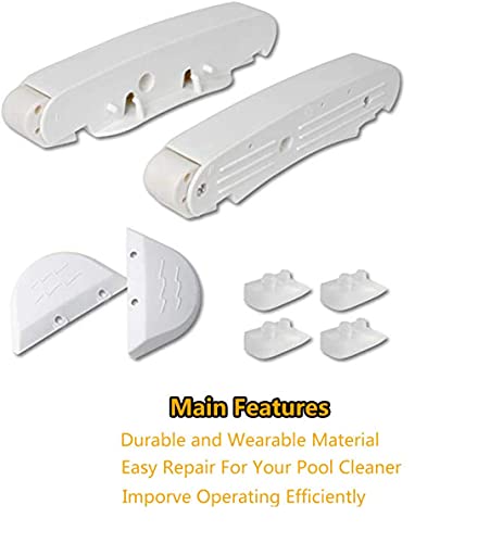 2023 ππ₯ππ§πππ AXV417WHP Pool Cleaner Pod Swing Kit,AXV604WHP Front and Rear Bezels, White AXV414P Pod Shoes Compatible with Hayward Navigator Pool Vac Ultra Pool Cleaner Parts