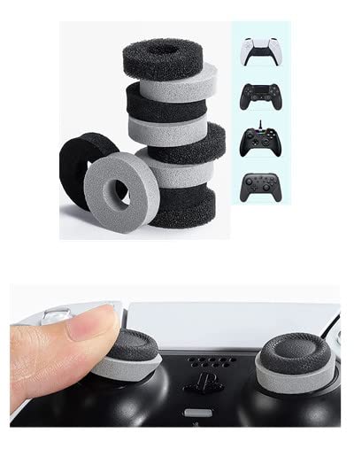 12 in 1 Kontrol Freek Precision Rings, Thumbstick Adjustment Analog Stick Aim, Assist Motion Control for PS4 One Controller