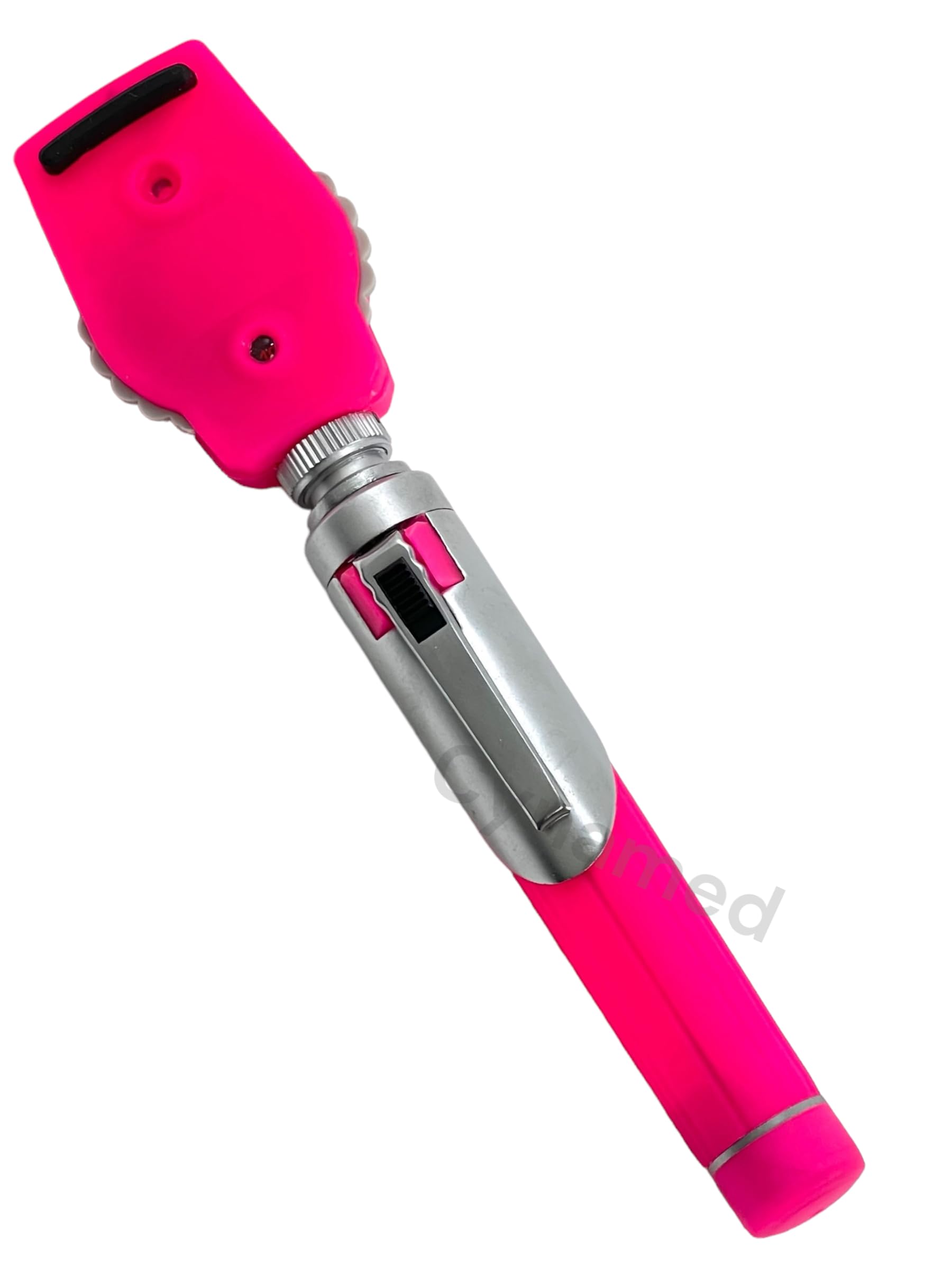 Premium Double Handle Otoscope Set -Otoscope/Great for School -Cynamed (PINK)