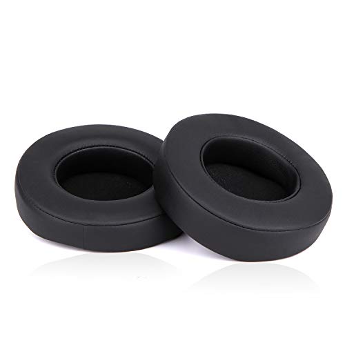 Jecobb Thresher 7.1 Earpads, Replacement Memory Foam Ear Cushion Kit Pad Cover with Protein Leather & Memory Foam for Razer Thresher 7.1 Headphone ONLY (Black)