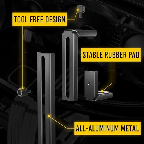 Antec GPU Support Bracket, Graphics Card GPU Brace Support Video Card Sag Holder Holster Bracket (Black)