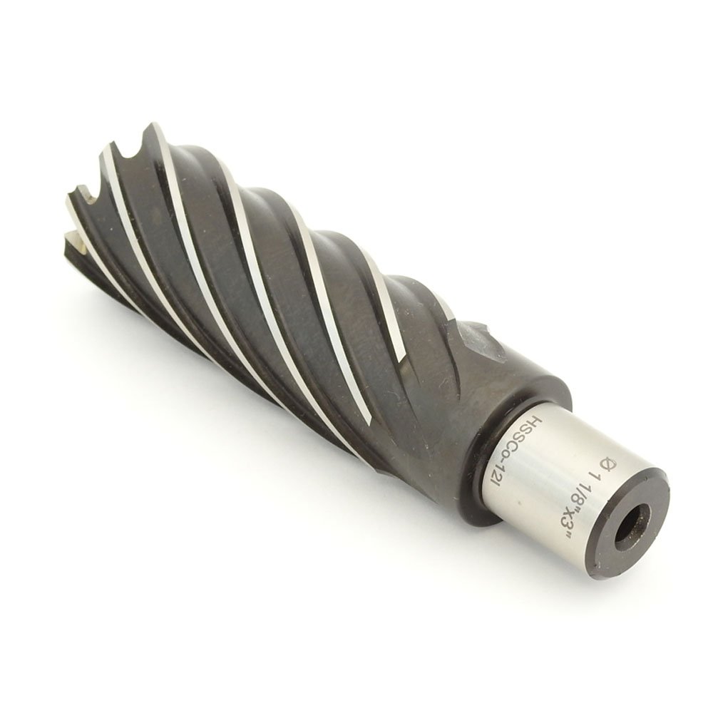 Alfra Tools 1914029075-B RotaBest HSS-Co Annular Cutter 1 1/8" x 3" - BLACK