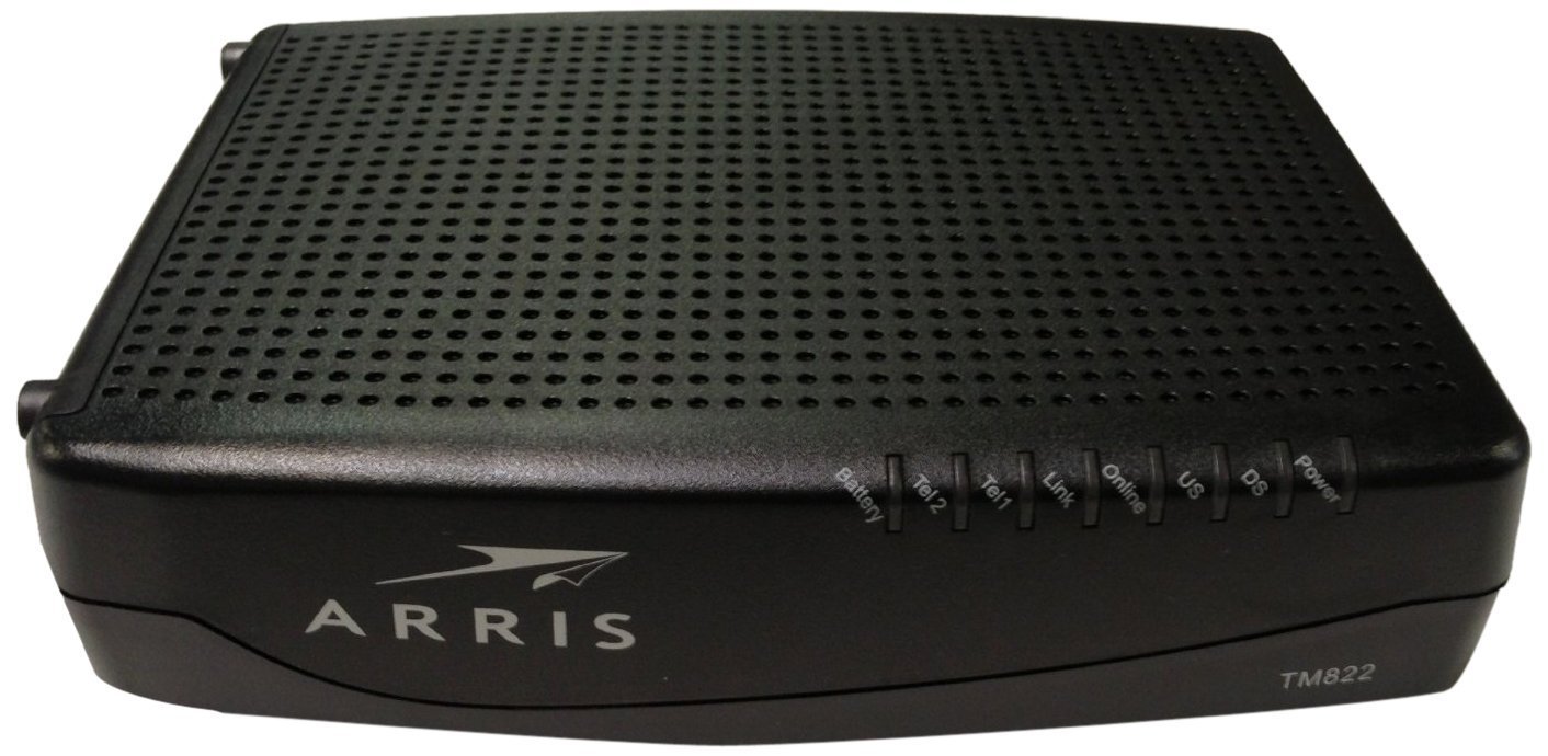 Arris TM822 (Series - TM822A) Touchstone Docsis 3.0 8x4 Ultra-High Speed Telephony Modem
