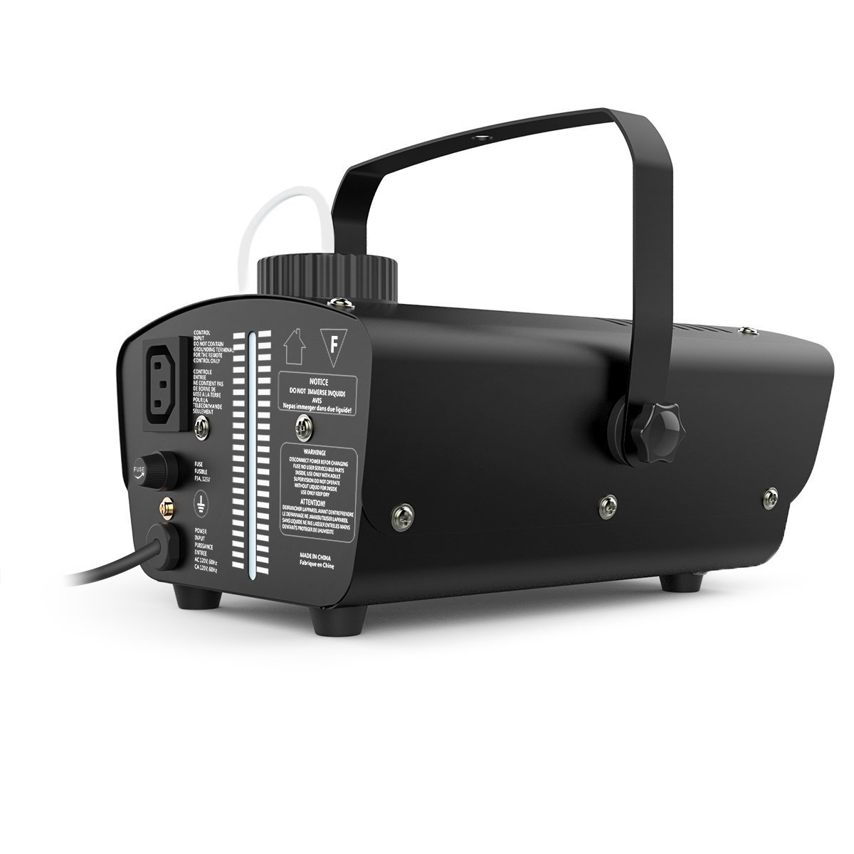 1byone Fog Machine with Wired Remote Control, 400-Watt Smoke Machine for Halloween,Christmas, Weddings, Parties & Holidays,O00QL-0041 (Black)