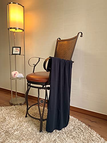 Baby Blank Receiving Blanket, 100% Cotton Fabric for 1-Pack _ Black (30 x 40 Inches / 100% Cotton Interlock)