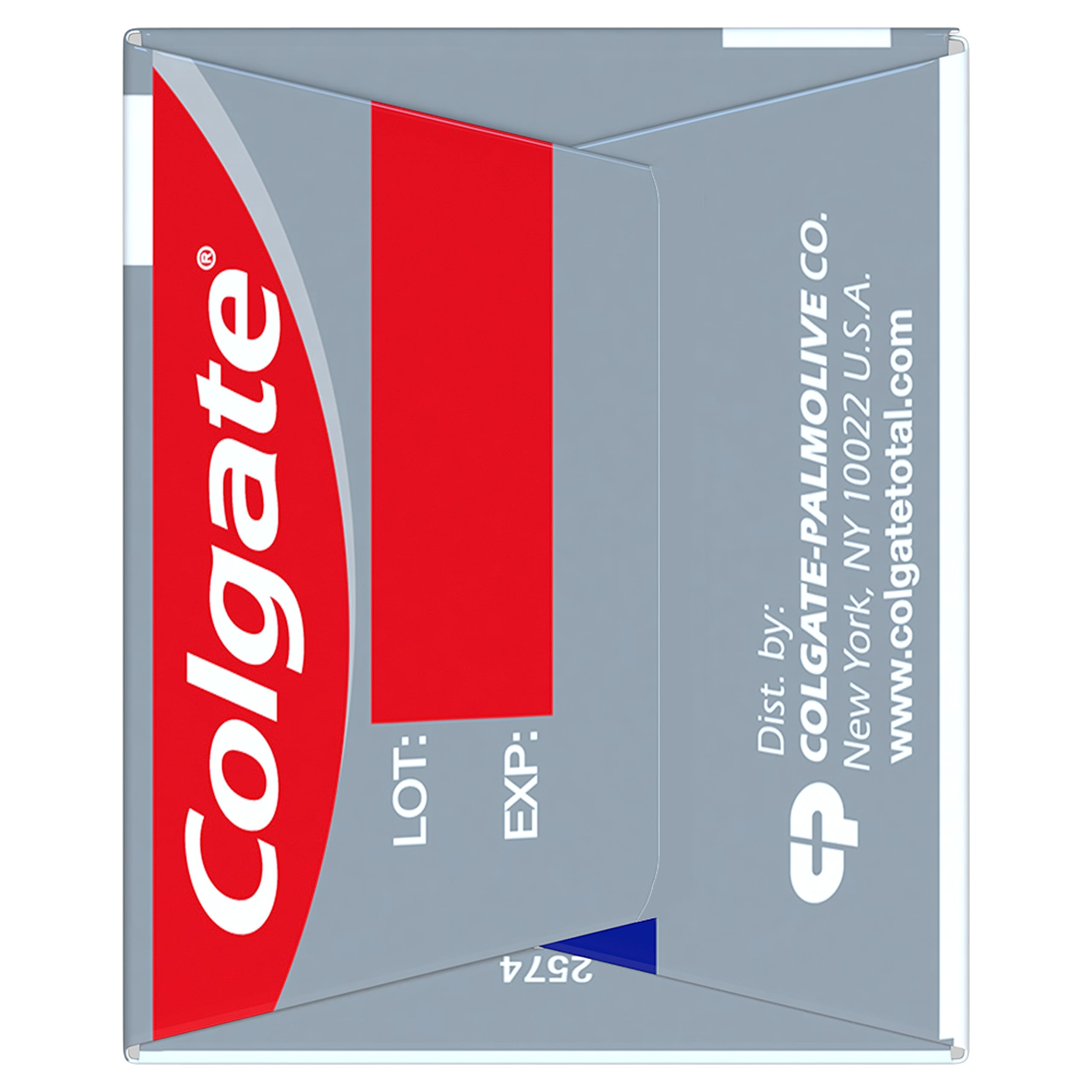 Colgate Total Toothpaste with Stannous Fluoride and Zinc, Multi Benefit Toothpaste with Sensitivity Relief and Cavity Protection, Deep Clean - 4.8 Ounce (4 Pack)