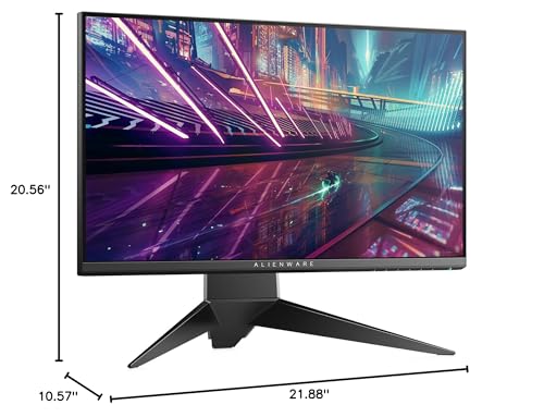 Alienware 25 FHD 1080p Gaming Monitor - AW2518H NVIDIA G-Sync 240Hz Refresh 1ms response time