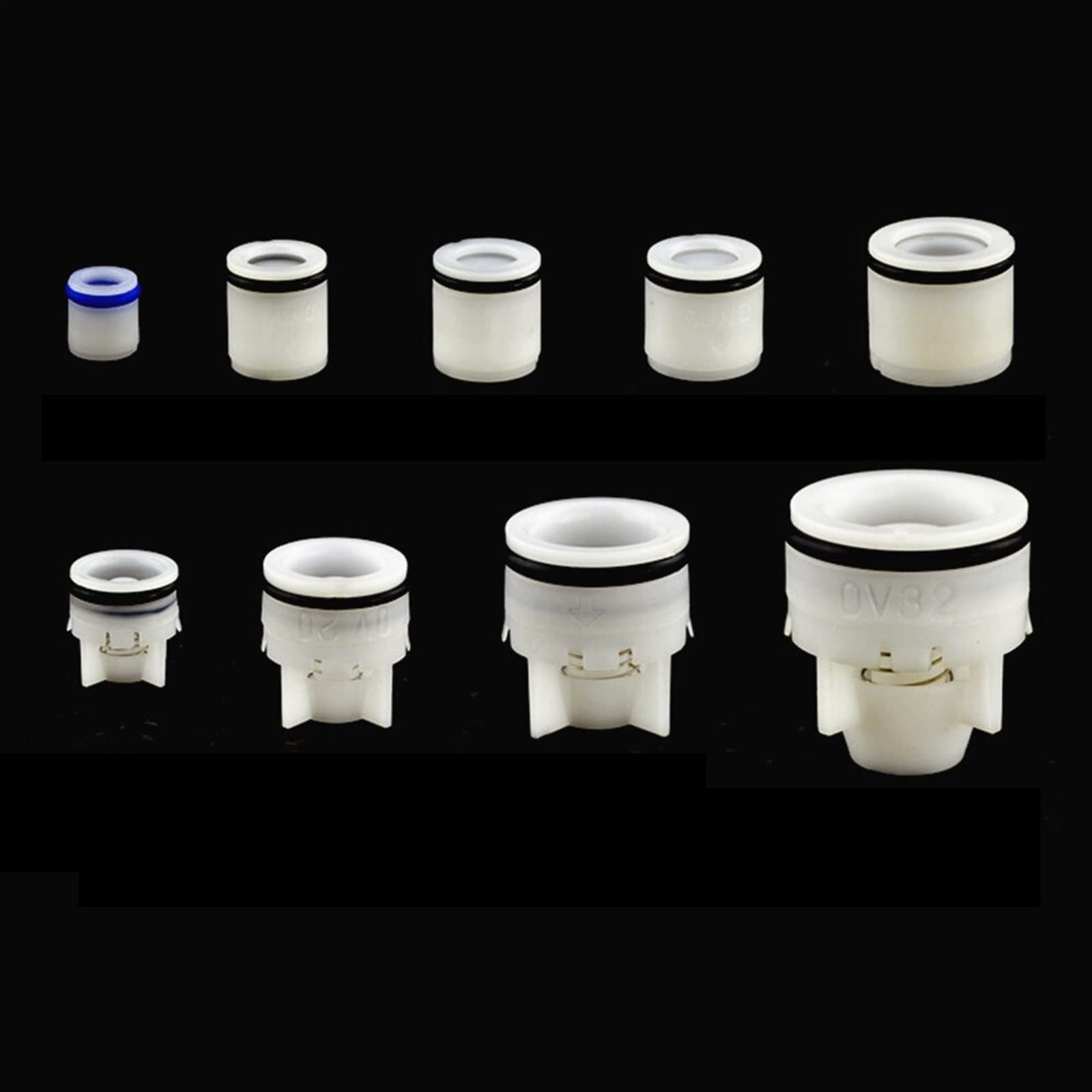 1Pcs Plug-in Plastic Non-Return Valve Spring Check for 10-32mm Aquarium Garden Irrigation Water Meter Valve Anti Drip (Size : DN 15)