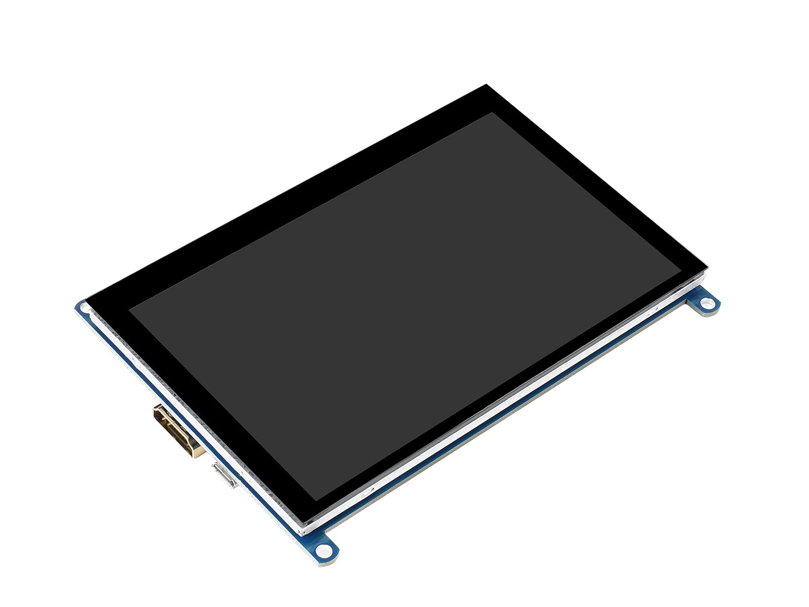 waveshare 5 inch Capacitive Touch Screen TFT LCD Display Toughened Glass Panel 800x480 5inch HDMI H V4 LCD for Raspberry Pi 4B/3B+/3B/Zero/Zero W WH,PC,Support VariousSystems