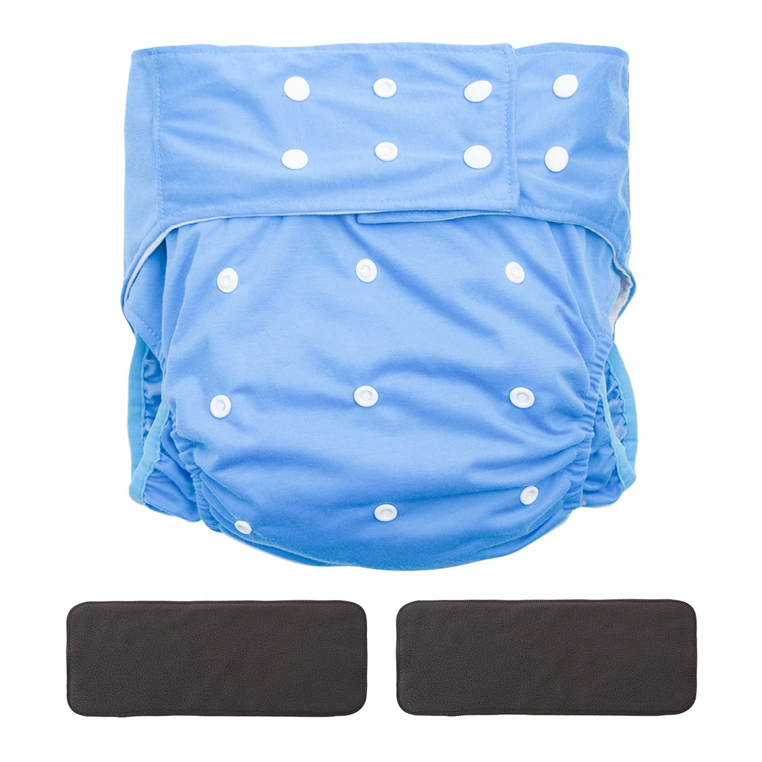 Joyo roy Reusable Diapers for Adults, 3 Adjustable Size Diaper, Waterproof, High Moisture Absorption, Resuable for Men Urinary Incontinence Products for Women