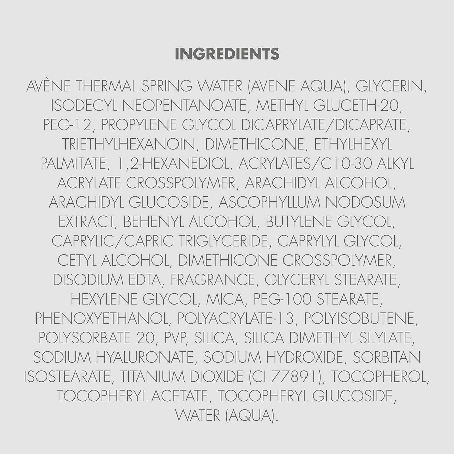Avene PhysioLift Serum, Smoothing, Plumping Serum, Hyaluronic Acid to Reduce Appearance of Wrinkles, 1 Oz