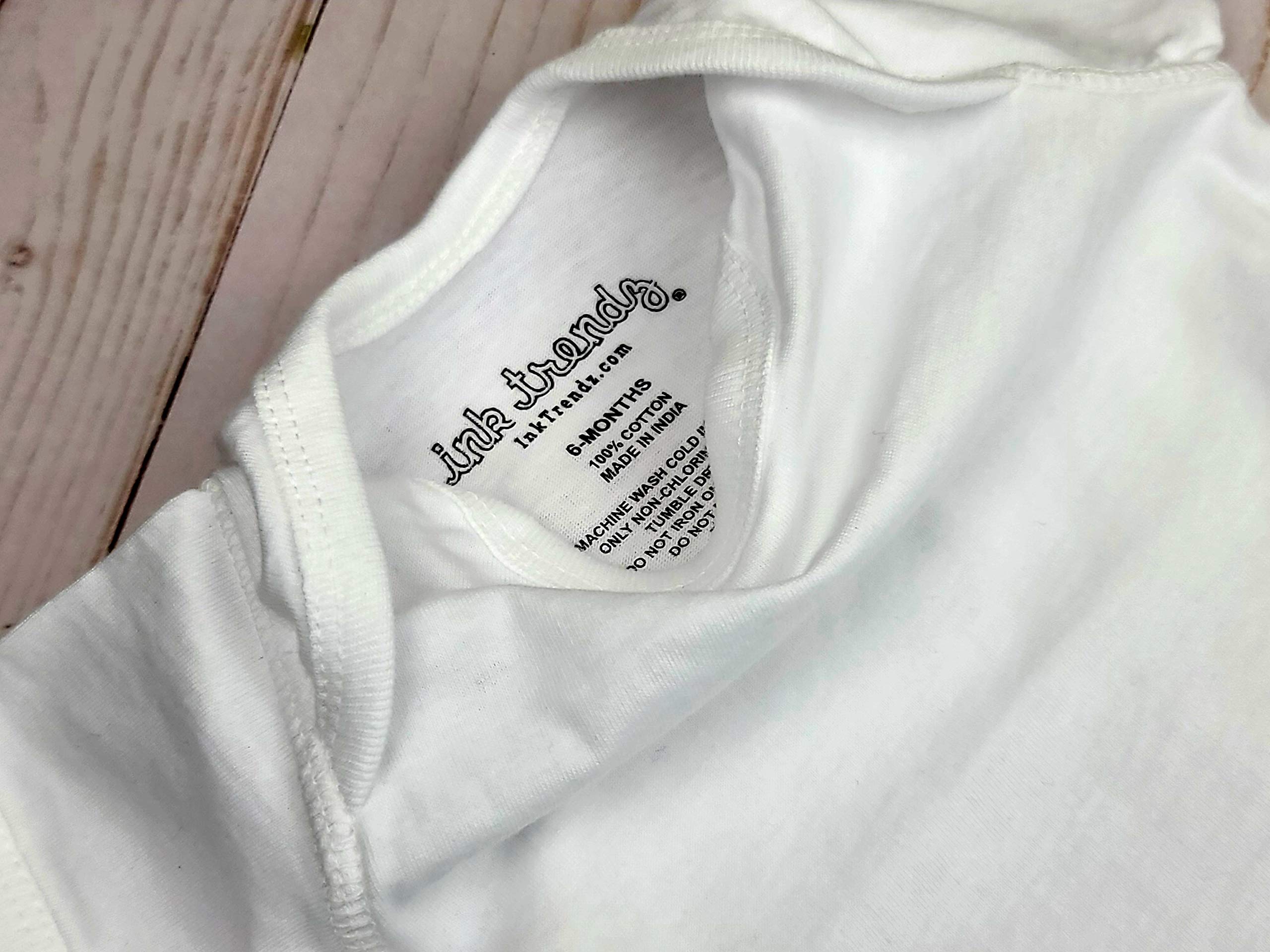 Coming Soon. Baby Feet Announcement Baby Bodysuit One Piece Romper (Newborn, White)