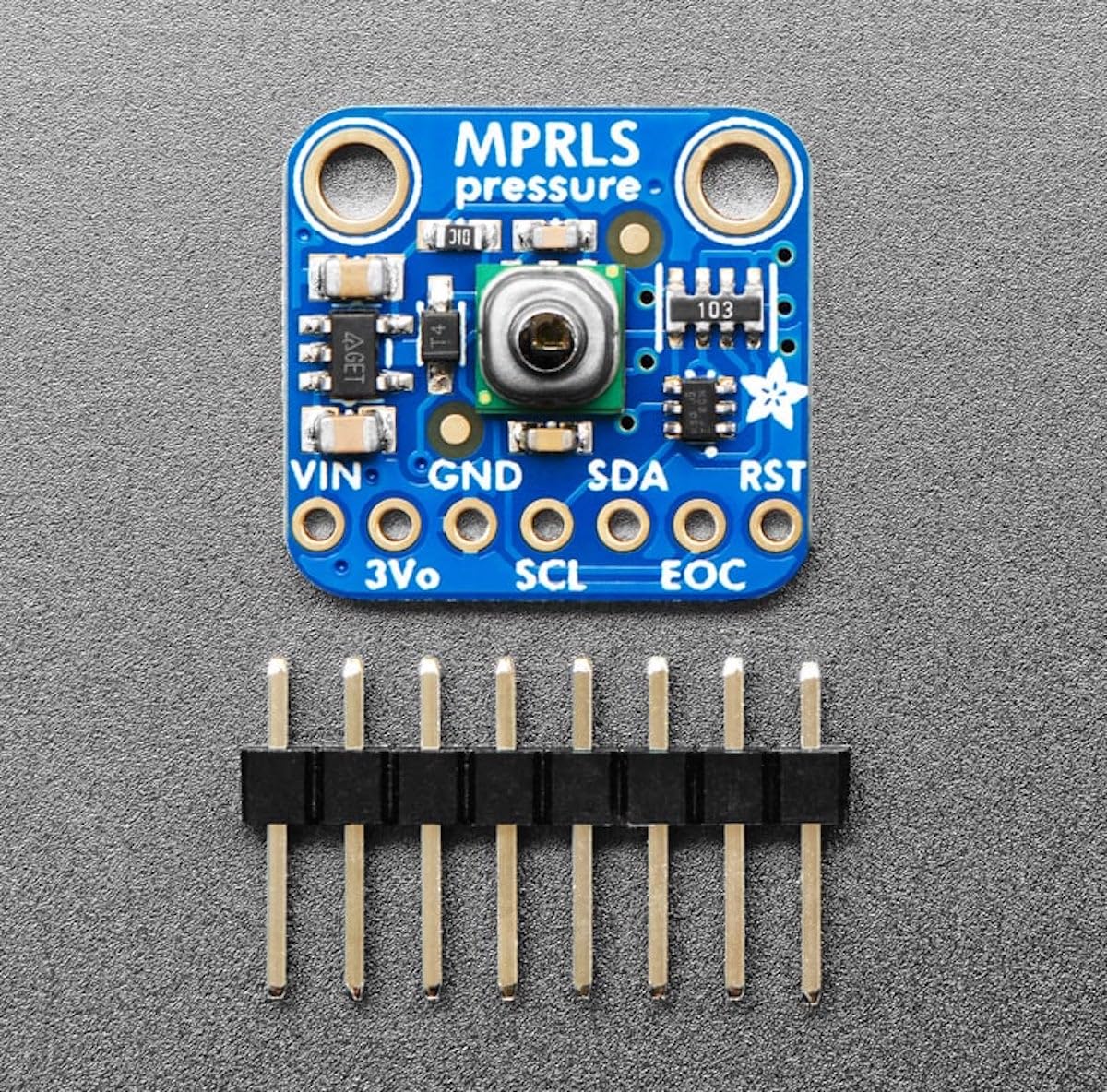 Adafruit MPRLS Ported Pressure Sensor Breakout - 0 to 25 PSI (3965)