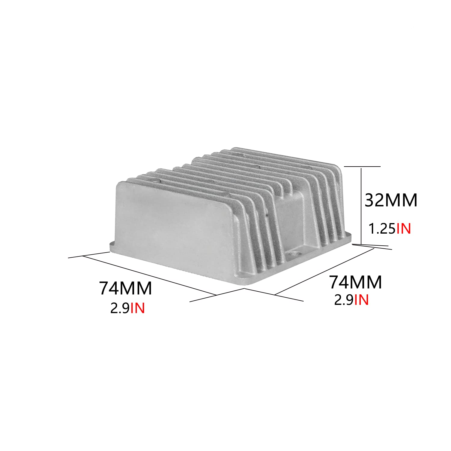 12V to 48V DC Step Up Converter Boost DC-DC 9-15V to 48V Waterproof Module Transformer (5A 240W)