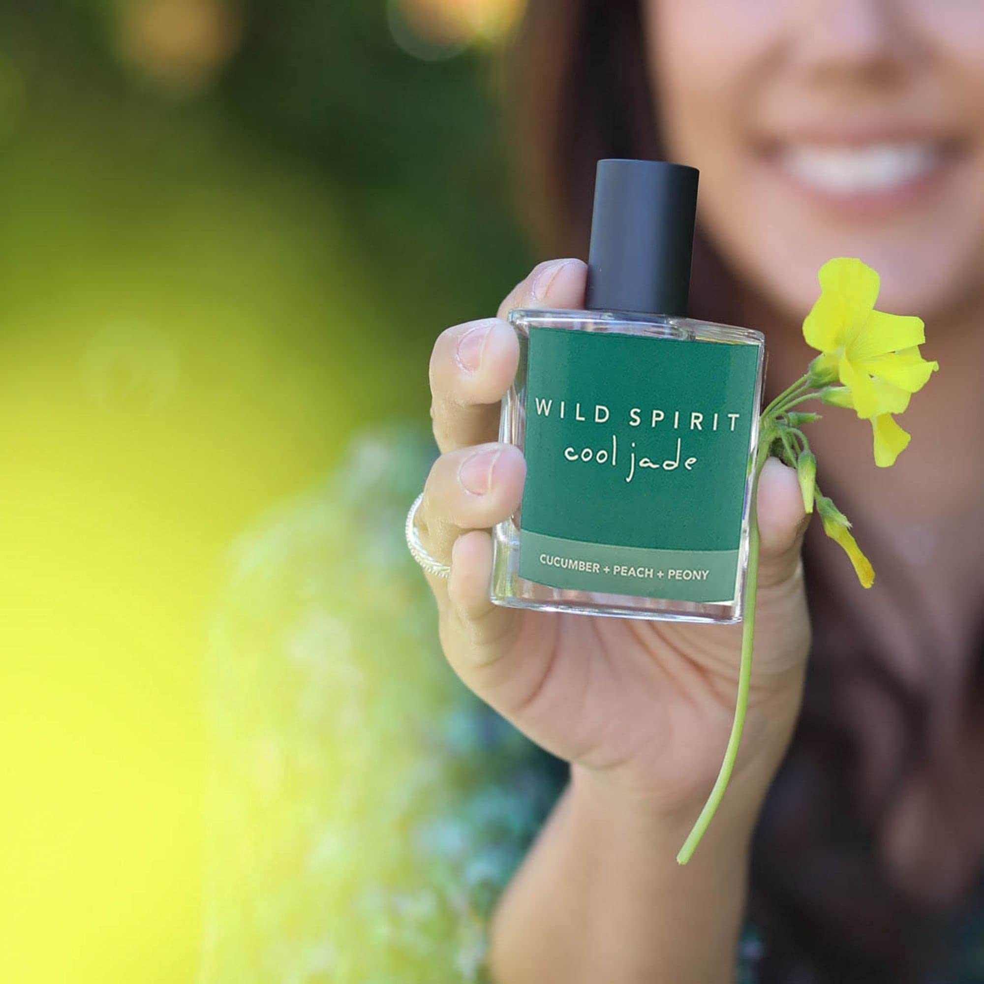 Wild Spirit Cool Jade Eau De Parfum Spray | Fresh Green Cruelty-Free Perfume for Women, 1 fl oz/30mL