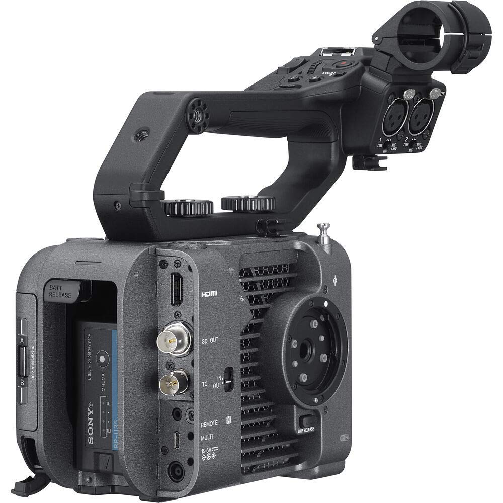 Sony FX6 Full-Frame Cinema Camera (Body Only) (ILME-FX6V) + Sony 256GB Cfexpress Card + BP-U35 Battery + Pro Case + Deluxe Cleaning Set + HDMI Cable + Memory Card Wallet + More (Renewed)