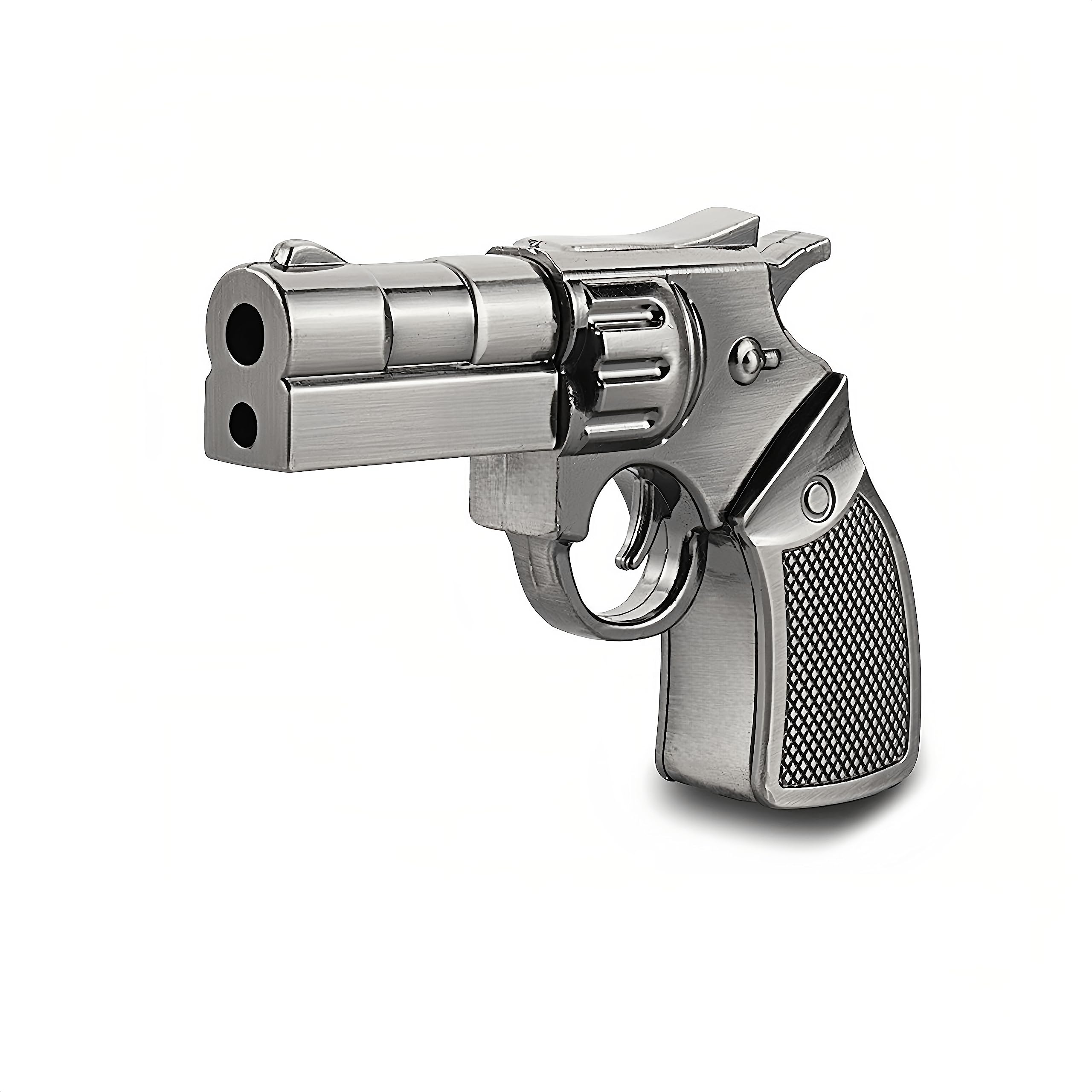 WooTeck 64GB Metal Revolver Gun Novelty USB Flash Drive(Livid)