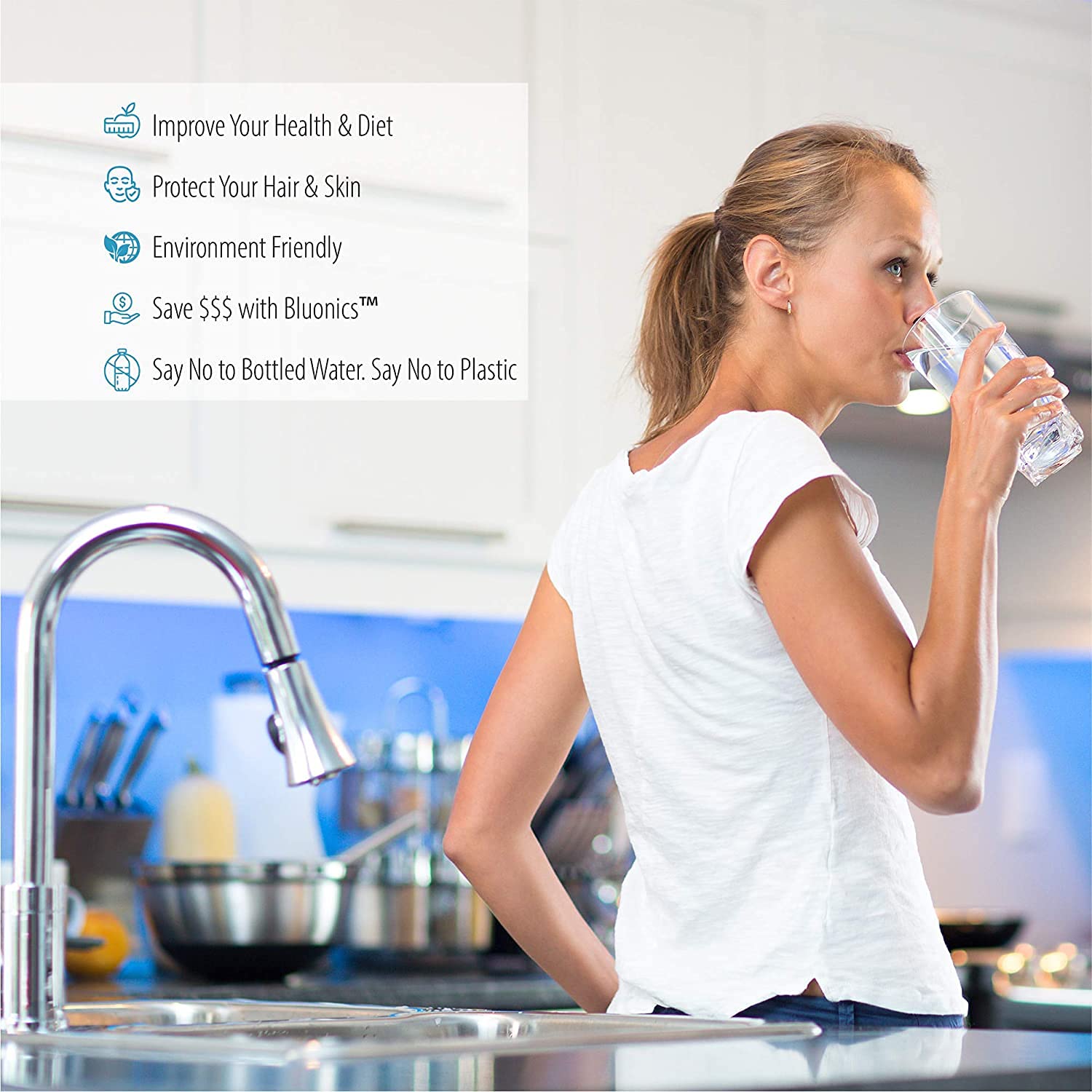 20" x 2.5" GAC Carbon Water Filter (4) Granular Activated Whole House Cartridges