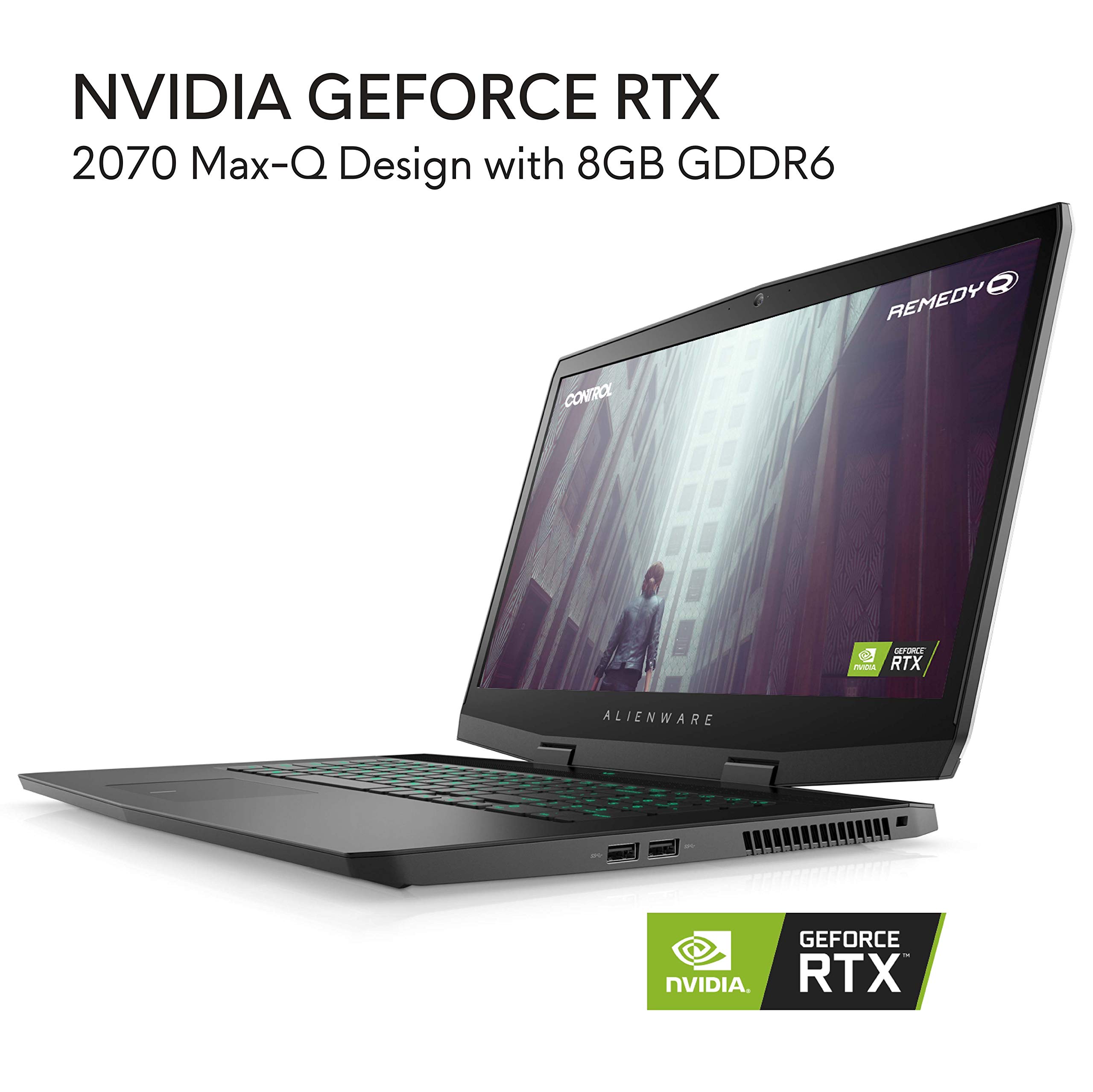 Alienware M17 Gaming Notebook | 8th Gen Intel Core i7-8750H 6-Core | 17.3 Inch FHD 1920x1080 60Hz IPS | 16GB 2666MHz DDR4 RAM | 512GB SSD| NVIDIA GeForce RTX 2070 Max Q
