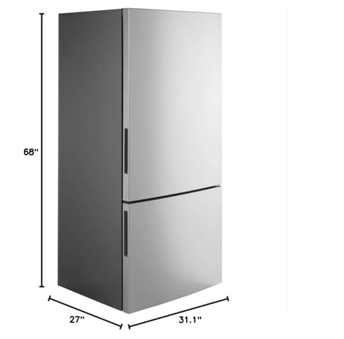 GE® ENERGY STAR® 17.7 Cu. Ft. Counter-Depth Bottom-Freezer Refrigerator