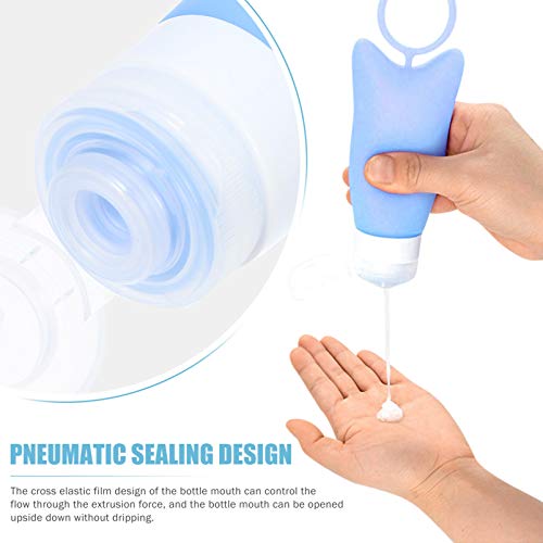 1set Container Leak- Conditioner Cream Face Makeup Liquids Disposable Holder Wash Bottles- Multipurpose Bottles, Leak Containers Refillable Bottling Toiletry Proof Ing