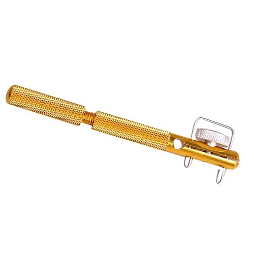 1pc Metal Manual Fishing Hook Tier Double-Headed Needle Line Fishhook Fishing Knotter Tools Tie Device Fishing Kit Accessory