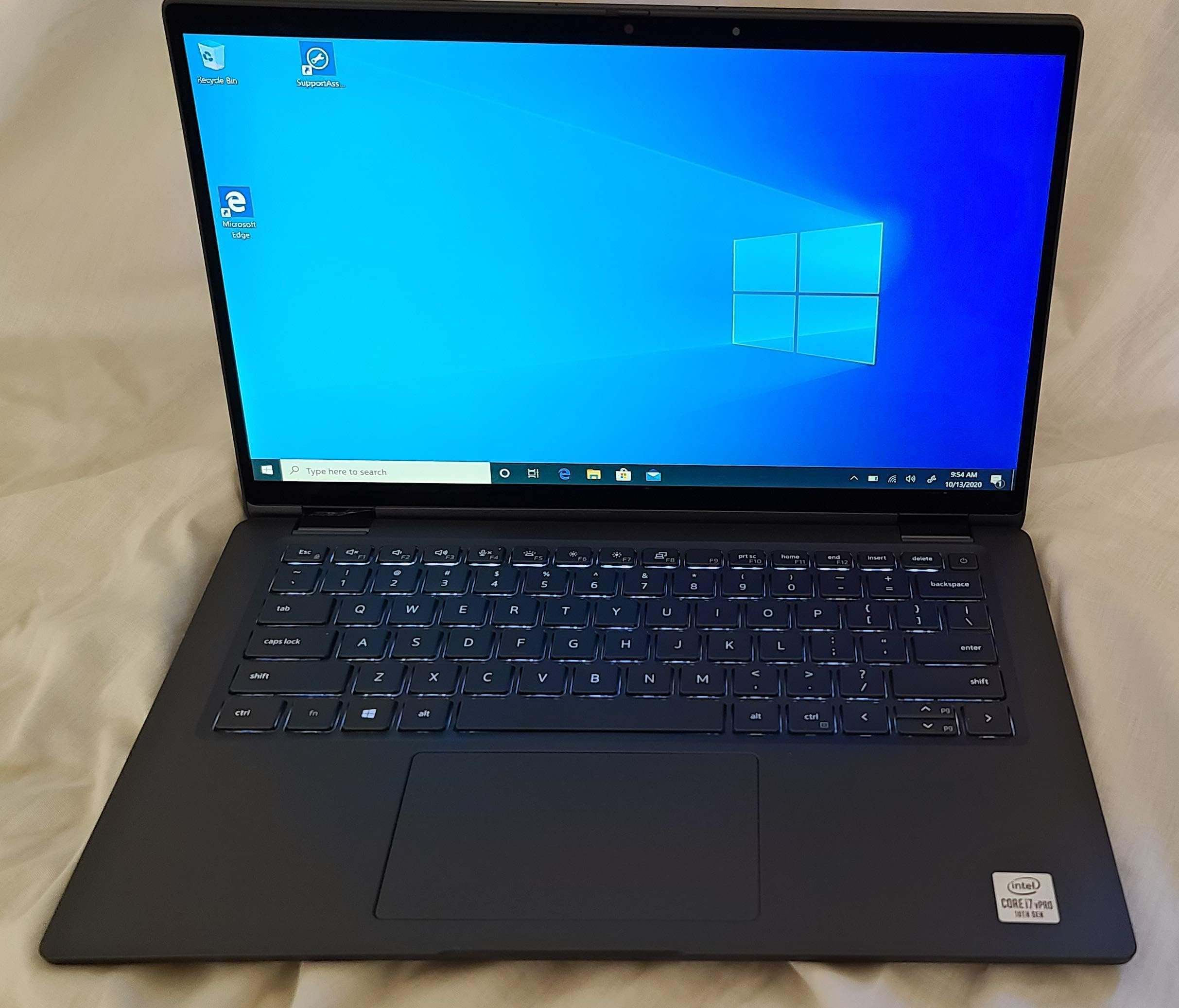 Dell Latitude 7410 14" Touchscreen 2 in 1 Notebook - Full HD - 1920 x 1080 - Core i7 i7-10610U 10th Gen 1.8GHz Hexa-core (6 Core) - 16GB RAM - 256GB SSD (Renewed)