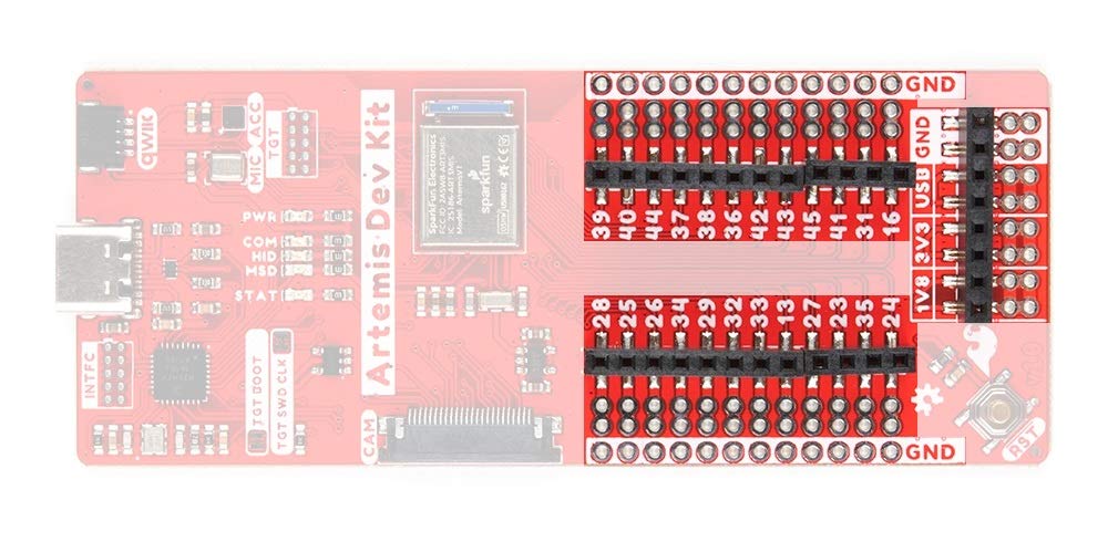 SparkFun Artemis Development Kit - Updated USB Interface Drag and Drop Programming SWD Interface JTAG Programming PTH Debug Mass Storage Device Human Interface Device 5V Power