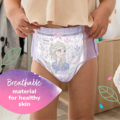 Pull-Ups New Leaf Girls' Disney Frozen Potty Training Pants, 2T-3T (16-34 lbs), 124 Ct (4 Packs of 31), Packaging May Vary