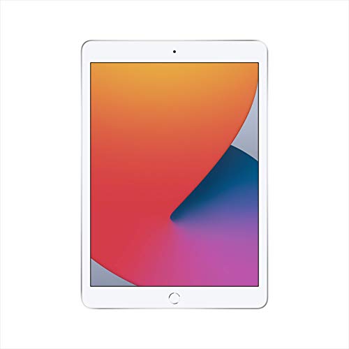 2020 Apple iPad (10.2-inch, WiFi, 128GB) - Silver (Renewed Premium)