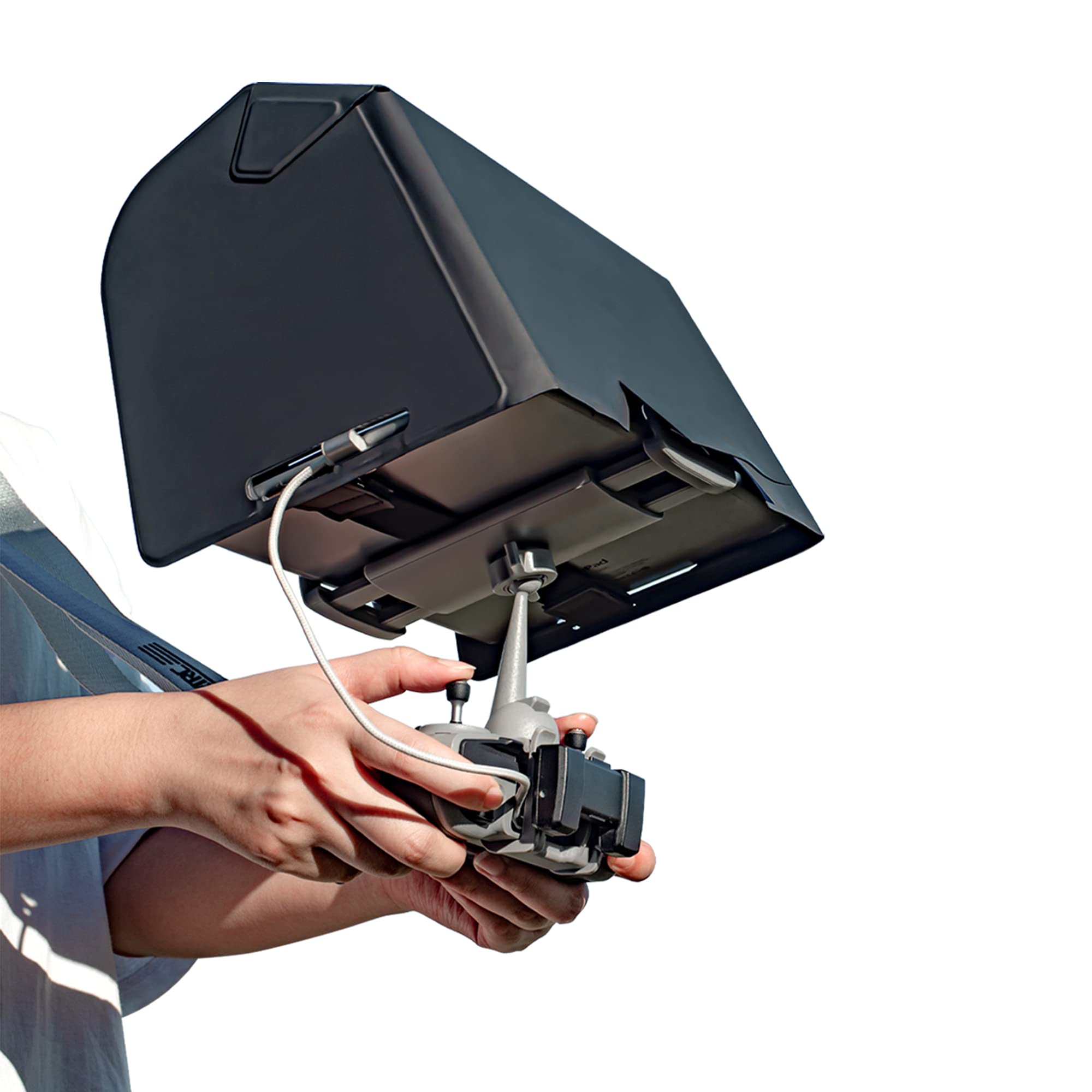 STARTRC Tablet Sun Hood Sunshade for DJI Mini 2 SE/Mavic 3 Classic/Mini 3/Mini 2/Air 2S/Mini 3 Pro Drone Controller Accessories,Suitable for 10.1-11.5 Inch IPad/IPad Air/IPad Pro and Other Tablets