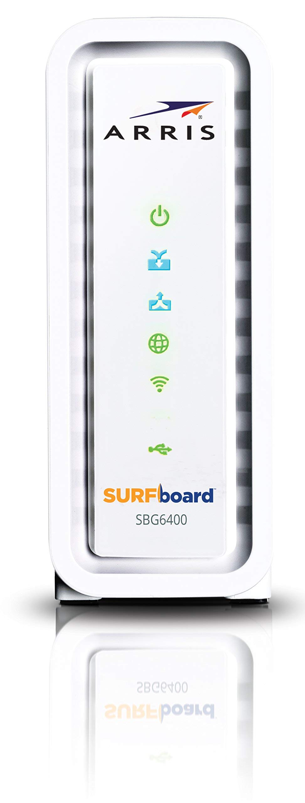 ARRIS - SURFboard Wireless-N Wi-Fi Router - White