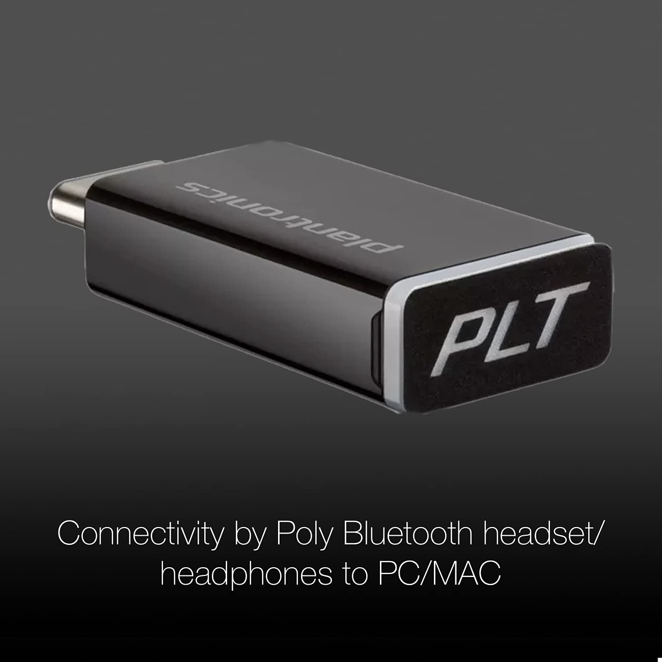 Poly BT600 USB-C Bluetooth Adapter Dongle - 211249-01 - GTW Bundle with Microfiber Cloth - Compatible with PC/Mac