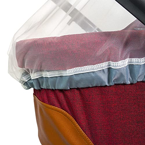 Baby Mosquito Net for Stroller, Carrier & Bassinet β Elastic Drawstring for Snug Fit Netting - Infant Bug Net for Jogger, Car Seat & Pack N Play β 1000 Mesh Toddler Canopy & Gift Packaging